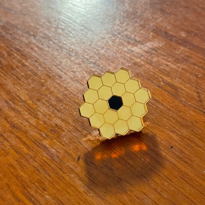 JWST Pin Badge, James Webb Space Telescope Lapel Pin - Etsy