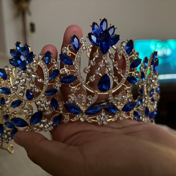 Red Tiara Quinceanera Tiara Wedding Tiara Princess Coronation Tiara ...