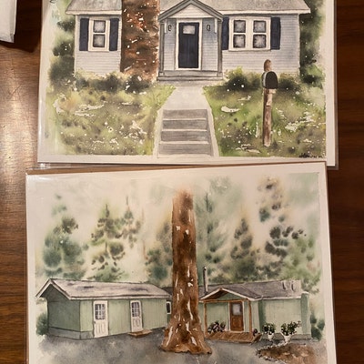 Bird and Wildflowers Printable Poster / Naturecore Watercolor - Etsy