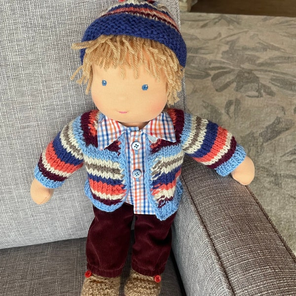 Handmade Waldorf Doll Kit, Waldorf Doll Body, Waldorf Doll, Fabric Doll ...