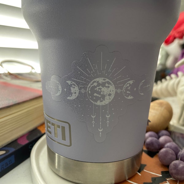 Clear Moon Phases Sticker | Boho Moon Sticker | Clear Moon Sticker - Etsy