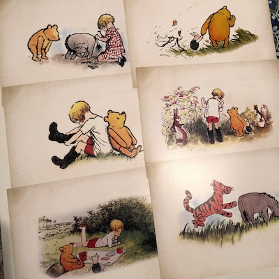 Classic Pooh Art Prints. Classic Pooh Illustration. Classic Pooh ...