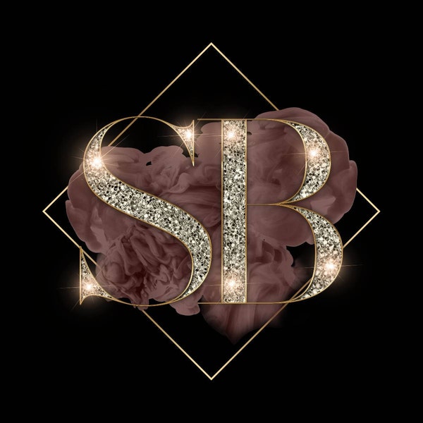 Beauty Logo, Jewellery Logo, Sparkle Logo, Glitter Logo, Premade Logo ...