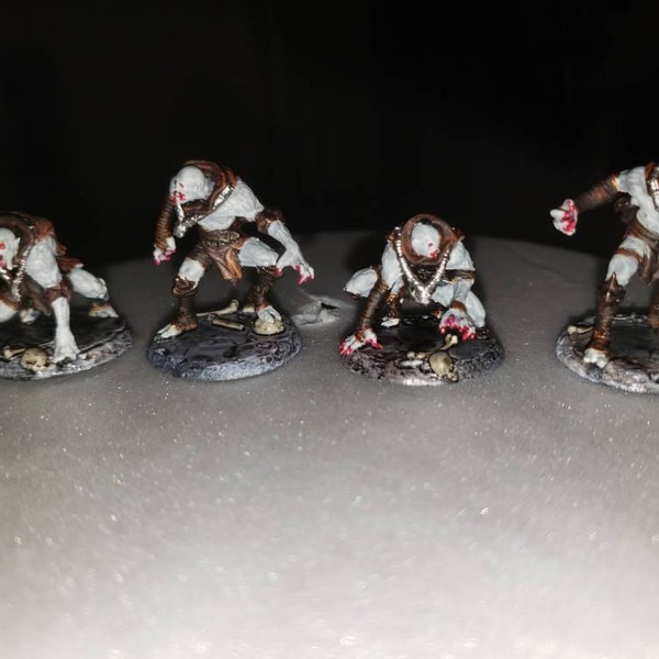 Awakened Ghoul Miniatures by Archvillain - Etsy