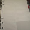 Lined Notes - PRINTED - Planner Inserts & Agenda Refill - A5 / Personal ...