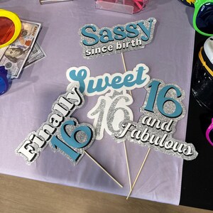 Spanish Quince Photo Booth Props, Quinceañera Party Decorations, Sweet ...