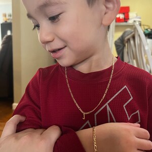 18K Baby Necklace for Boy,kids Gold Necklace,toddler Boy Necklace,baby ...