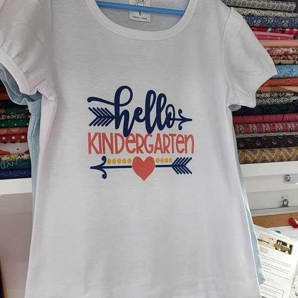 Hello Kindergarten Svg Eps Png Cutting Files for Silhouette Cameo ...