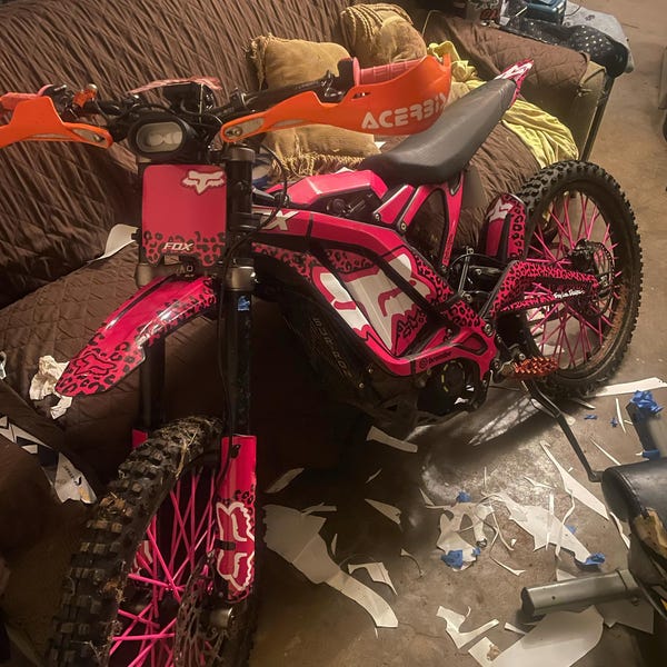 SUR RON Light Bee X Graphics Kit - Moto Repsol GP Fox Decal Wrap Vinyl ...