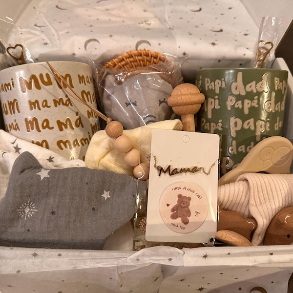 New Parents Gift Box,gender Neutral Gift,new Baby Gift,gender Reveal ...