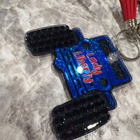 Custom Glow in the Dark Two Seat Side by Side UTV Keychain. - Etsy