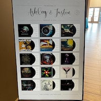 Vinyl Records Wedding Table Plan - Etsy Canada