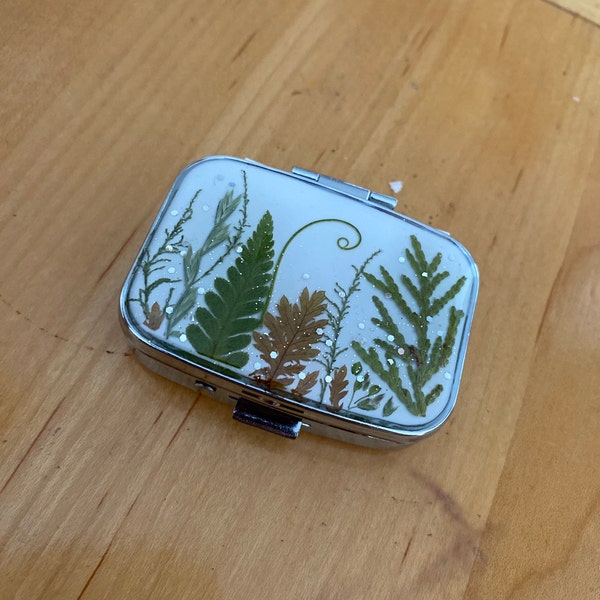 Pill Box, Pill Case, Pill Organizer, Daily Pill Box, Pill Box Art, Pill ...