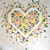 PDF Exploding Heart Quilt Pattern Digital Download by Slice of Pi ...