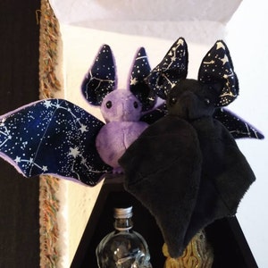 Handmade Glow in the Dark Constellation Bat Doll Multiple - Etsy