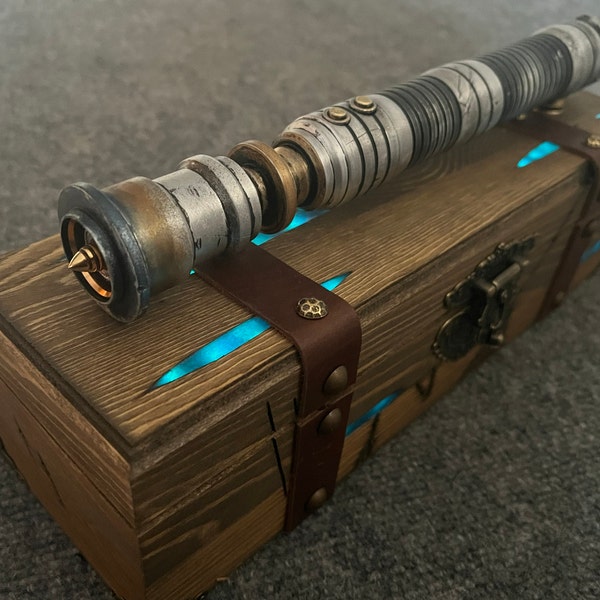 The Captain Lightsaber Box - Etsy
