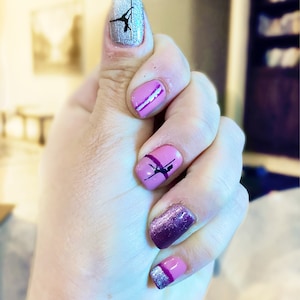 Dinosaur T-rex Nail Art Decal Sticker - Etsy