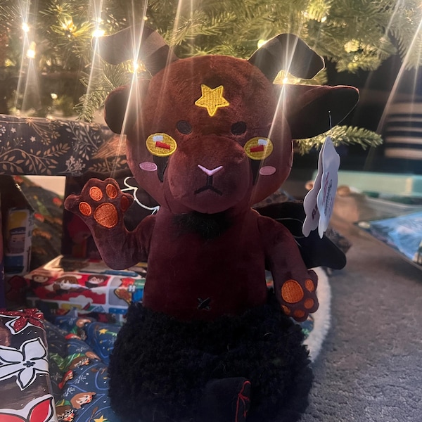 Baphomet Plush, Baphomet Demon Plush, Cute Baphomet, Demon Plush, Demon ...