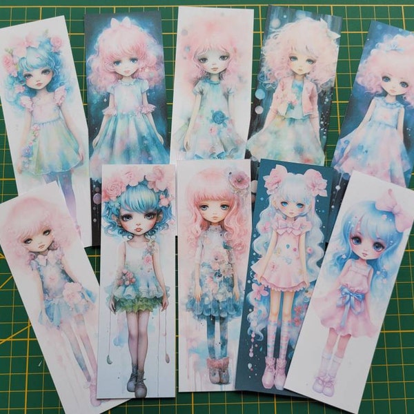 10 Spring Animals Printable Bookmarks Digital Download JPG Bookmark Set ...