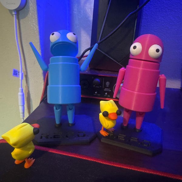 REPO Semibot Robot + Apex Predator Duck Set | 3D Printed Collectibles ...