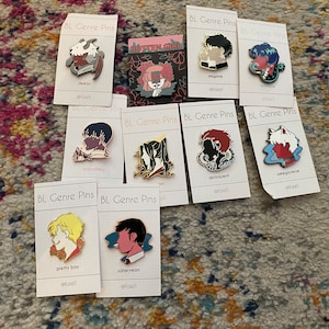 BL Genre Enamel Pins - Etsy