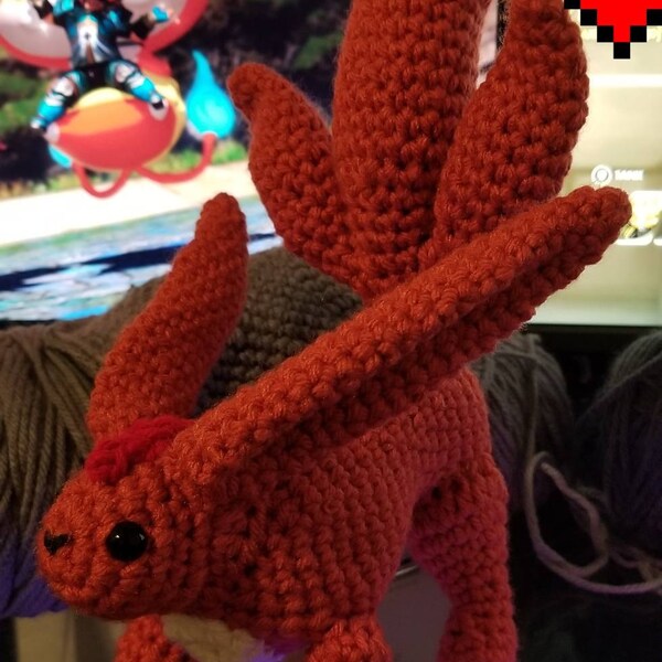 Crochet Pattern Arcanist's Carbuncle (final Fantasy XIV) - Etsy