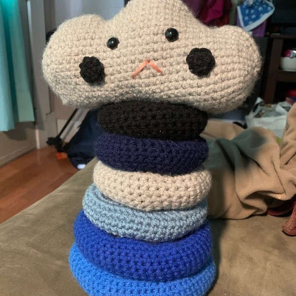 Cloud Stacking Toy - PDF Pattern, Crochet, Amigurumi - Etsy