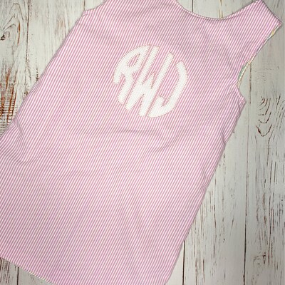 Easy Simple a Line Jumper Dress Sewing Pattern for Girls, Reversible ...