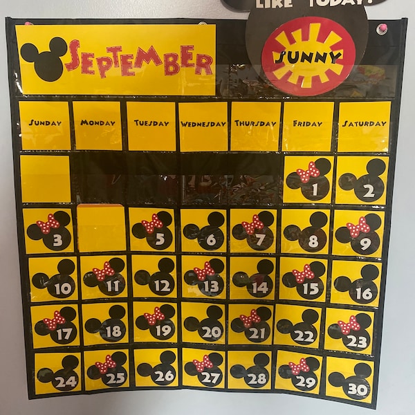 Mickey Mouse Shapes Preschool Kindergarten Classroom School Decoration ...