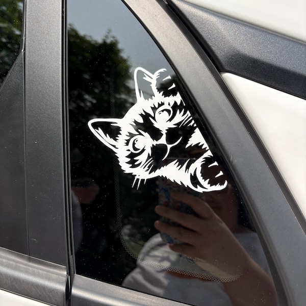 Peeking Dog Sticker - Labrador Peeker Stickers Decals for Car Decals ...