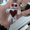 Voodoo Doll Keychain-back Pack Charms-mini 3 Inch Voodoo Doll With ...