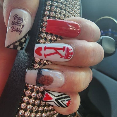 Nail Decals Graduation Nail Decals Class of 2023 Class of - Etsy