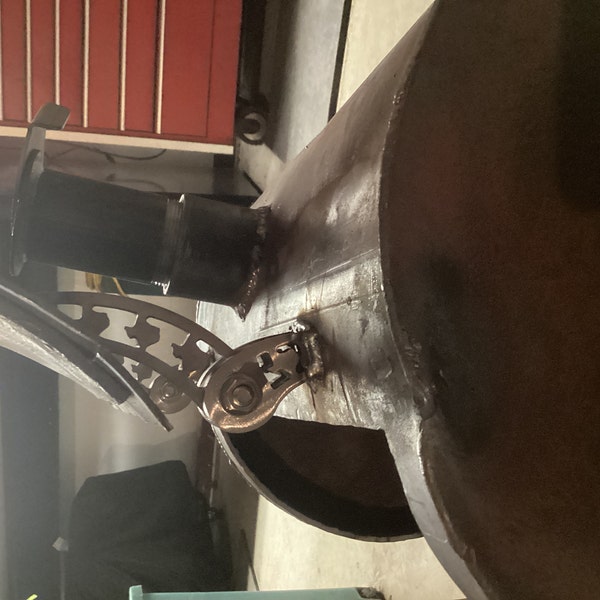 Custom Made Texas Smoker Hinges - U.S.A Made Smoker Hinge - Texas ...