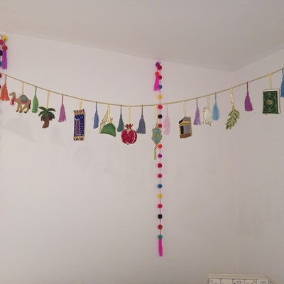 30 Piece Bundle Decorative Heirloom Garland, Islam, Muslim Celebration ...
