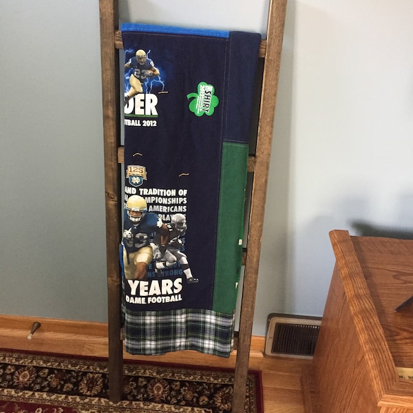 Farmhouse Rustic Blanket Ladder Quilt Ladder Decorative - Etsy