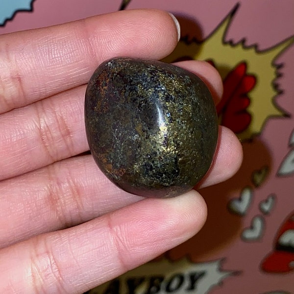 Covellite Tumbled Stones | Peruvian Covelline | Polished Covellite ...