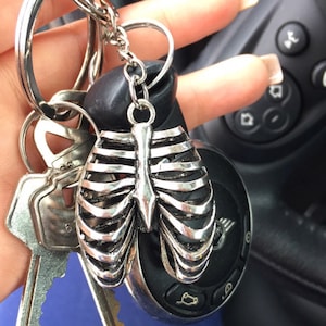 Anatomical Keychain Set Macabre Horror Halloween Zombie | Etsy