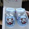 League of Legends Poro Inspired Knitted Baby Booties, Newborn Knitted ...
