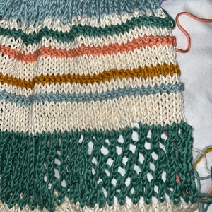 Garter Stitch Kimono Spring Cardigan Knitting Pattern - Etsy