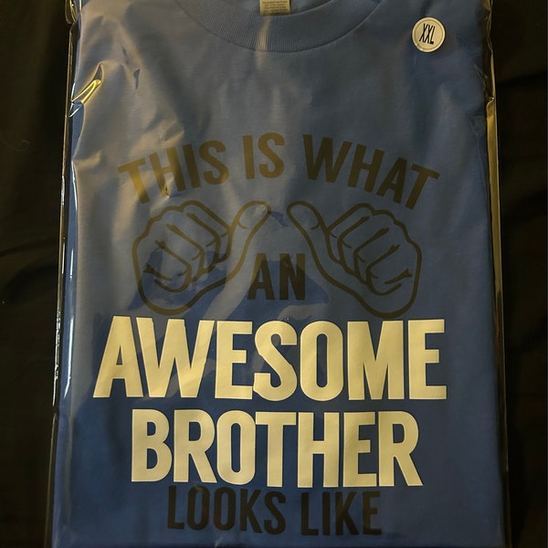 Awesome Brother SVG, Awesome Brother Svg, Brother Svg, Awesome Brother ...