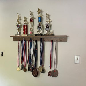 Premier 1' Trophy Shelf and Award Medal Display - Etsy