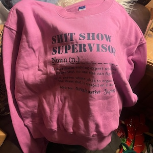 Boss Gift Svg File-shit Show Supervisor Svg-boss DIY for Tumbler Png ...
