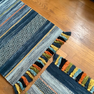 Natural Fibre Mat, Rug 120 X 170 Cm. Boho Mat, Outdoor Indoor Mat ...