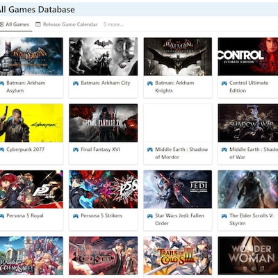 Game Tracker Notion Template Video Game Notebook, Game Reviews, Play Log, Library, Wishlist ...