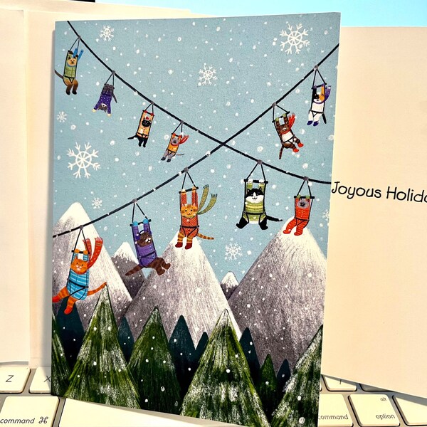 DECK the TREE Holiday Card Supporting Homeless Pets 10 Cards per Pack ...