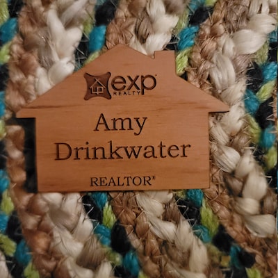 Custom House Shaped Name Tag - Etsy