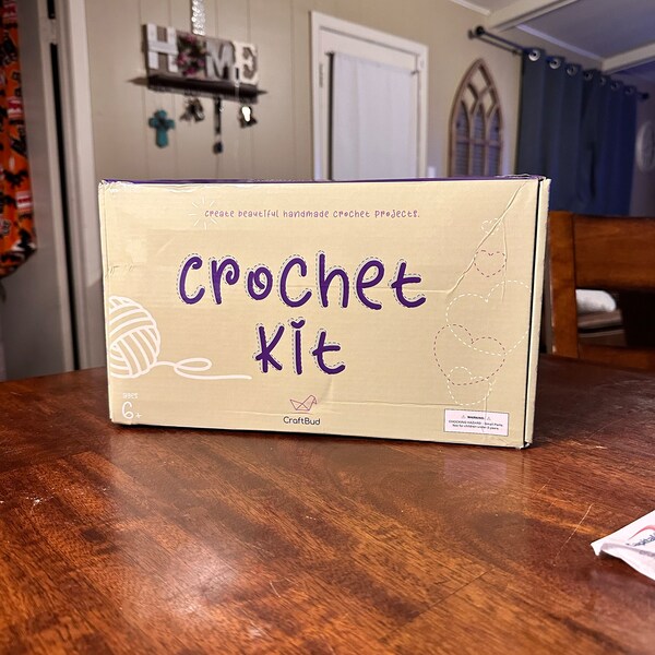DIY Mini Crochet Kit -beginner's Crochet Kit for All Ages - Includes ...
