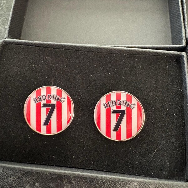 Football Team Colours Cufflinks. Man United. Man City. Spurs. Arsenal ...