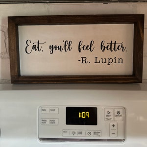 Eat, Youll Feel Better Sign - Etsy