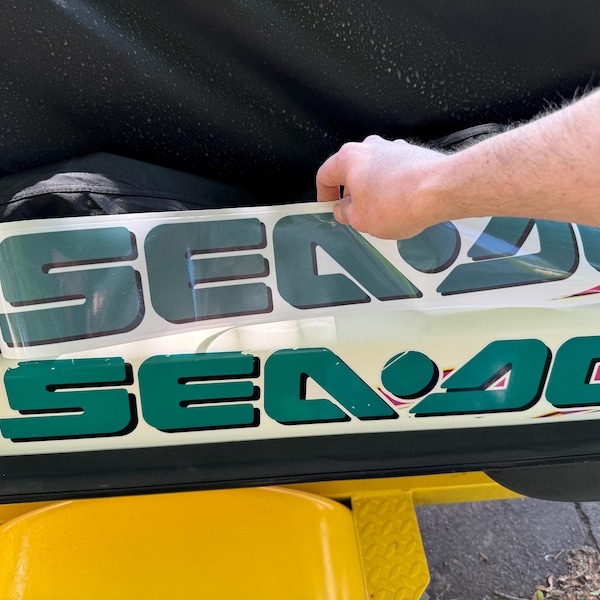 Sea-doo SP Bombardier Graphics Kit (1990-1991) - Etsy